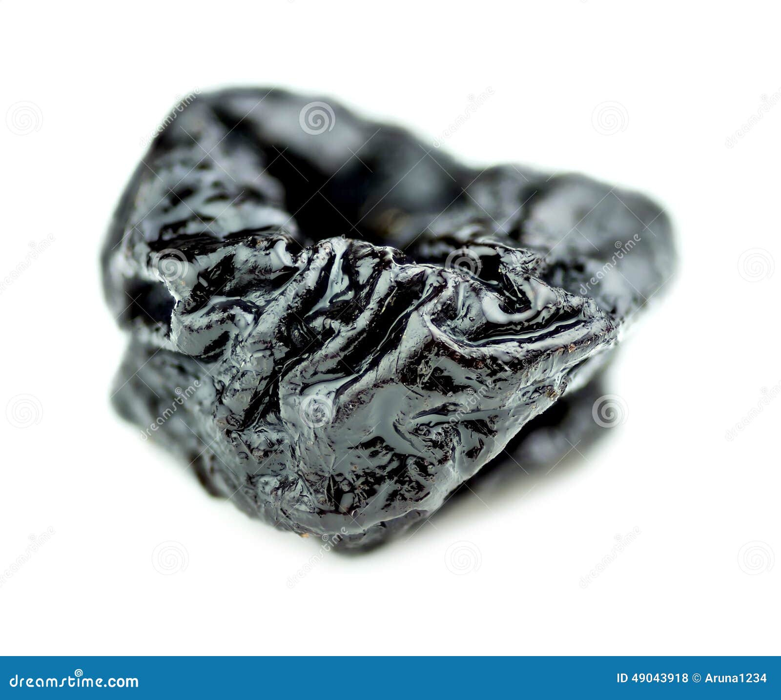 Macro Closeup of Dried Pitted Prune Stock Photo - Image of minerals ...