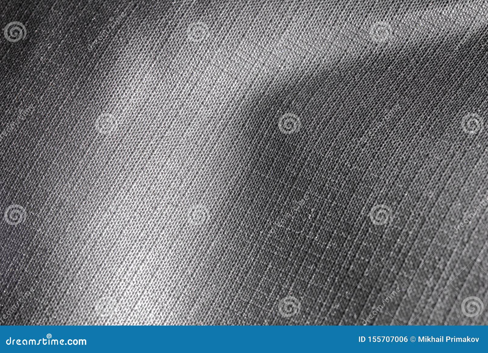 Grey Nylon Textile Texture Macro Closeup, Gray Horizontal Pattern ...