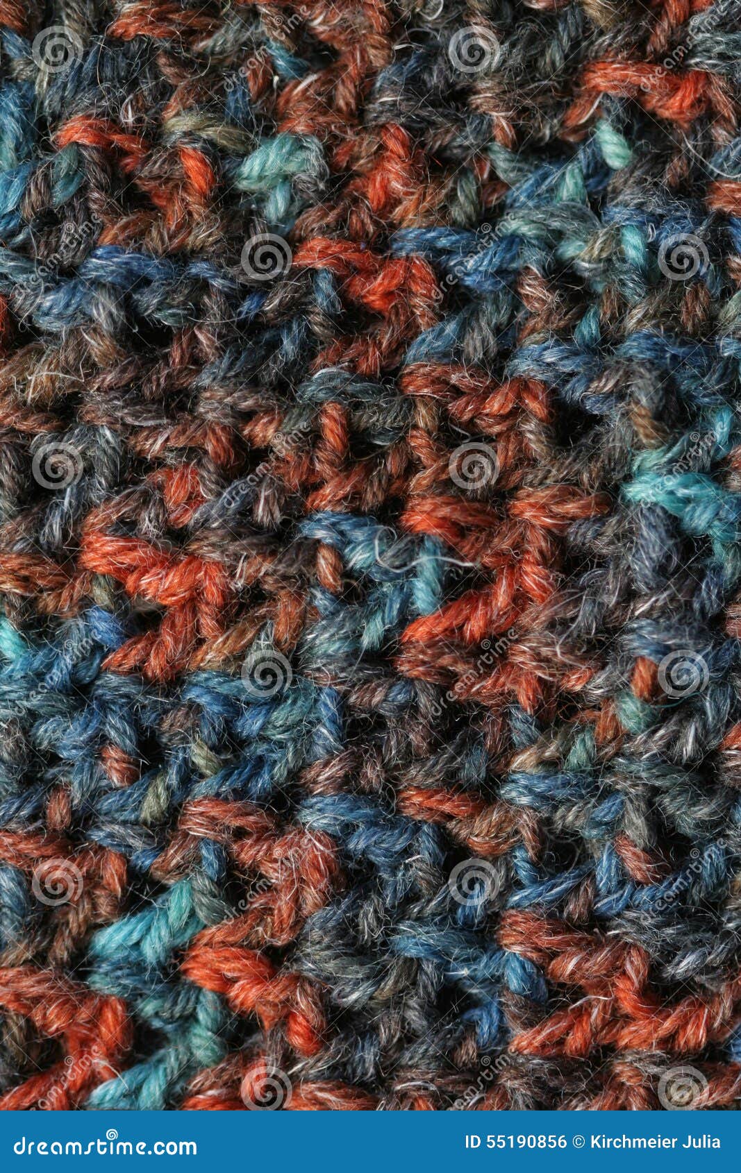 Macro of Color Crochet Fabric Stock Photo - Image of fashion, material ...