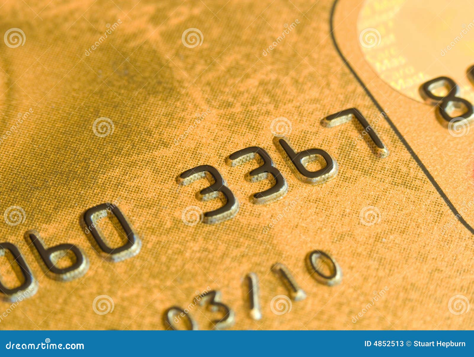 Macro Of Credit Card Picture. Image: 4852513