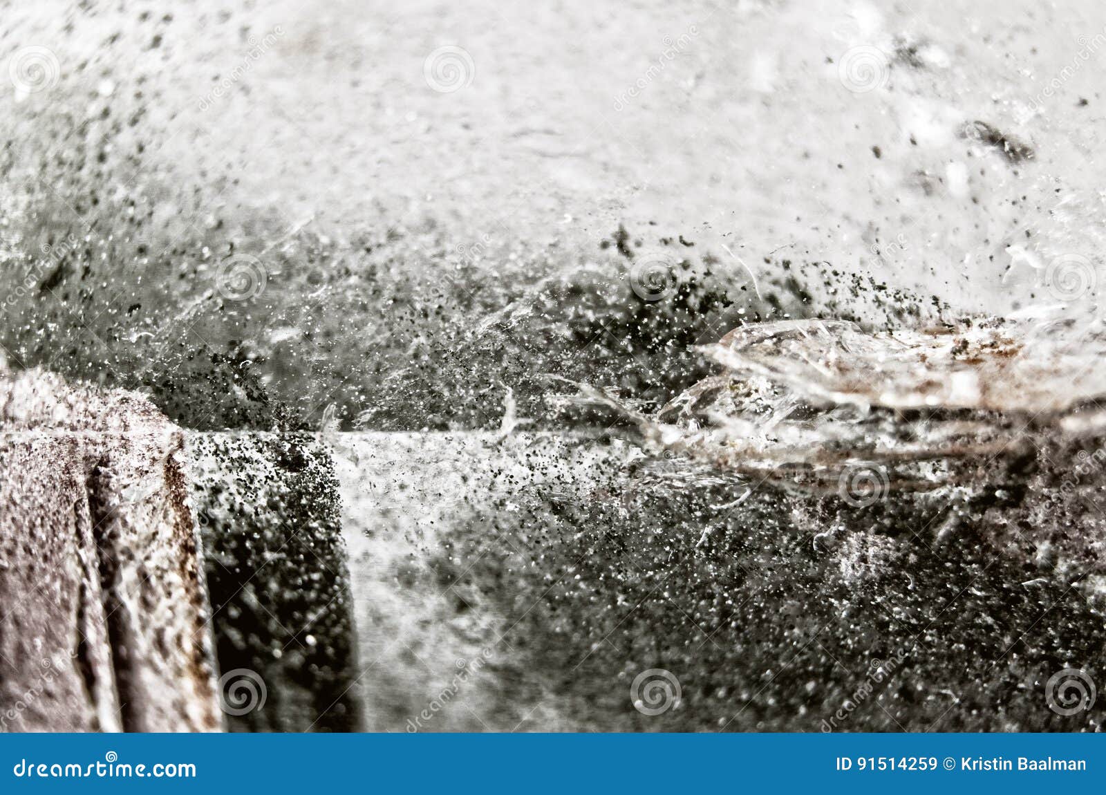 Macro Crystal Faded stock image. Image of mineral, geology - 91514259