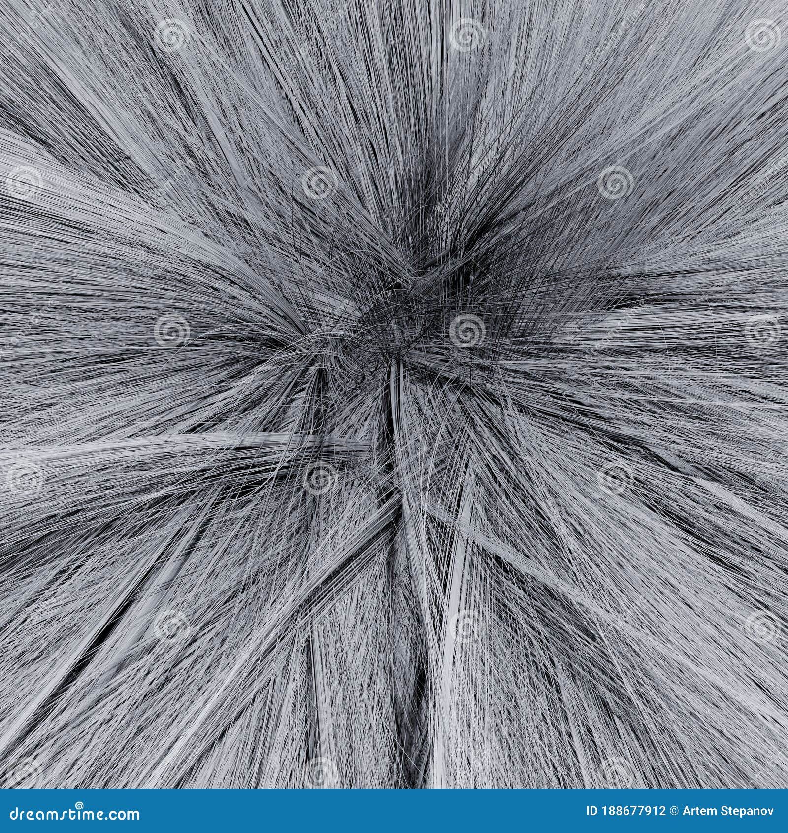 Gray Fluffy Ball Texture Background or Pattern Stock Illustration ...