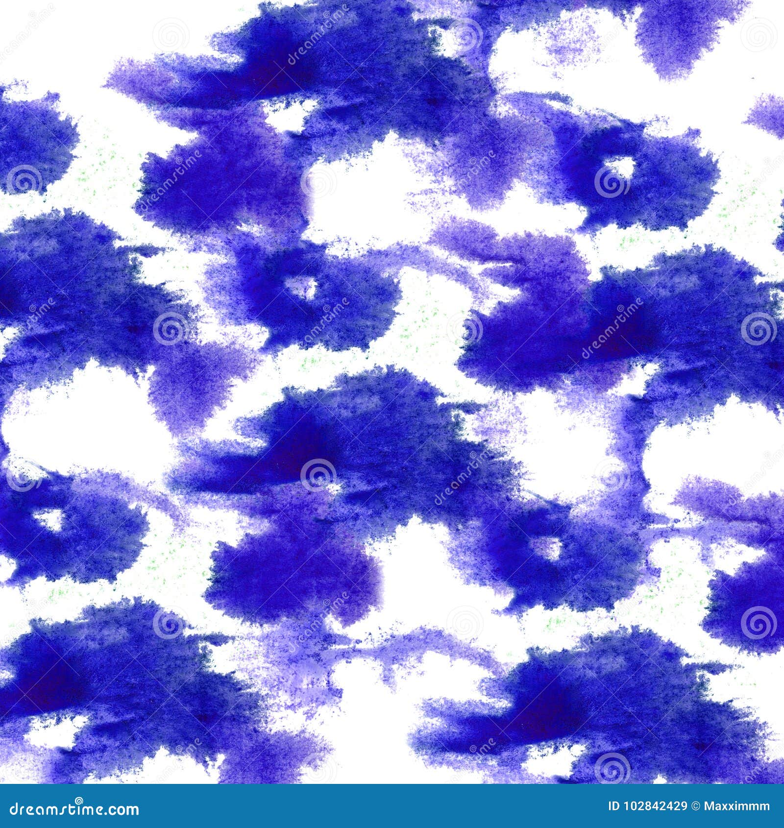 Macro Dark Blue Spot Blotch Texture on a White Backgrou Stock Image ...