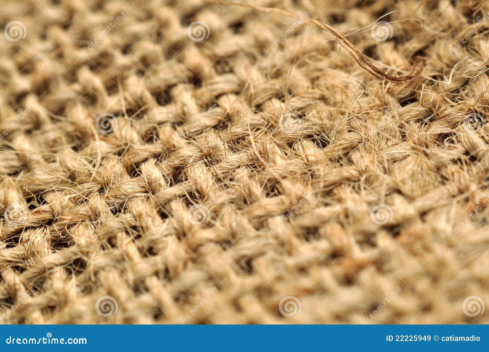 Macro del panno della iuta immagine stock. Immagine di iuta - 22225949