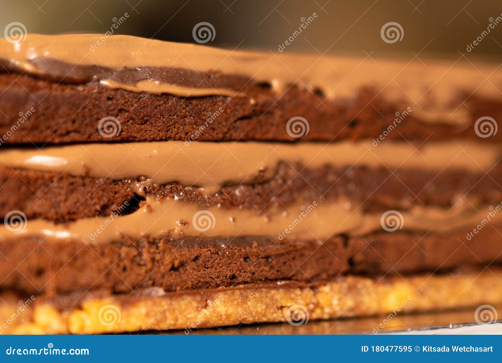 Macro Delicious Chocolate Cake ,texture of Chocolate Cake Stock Image ...