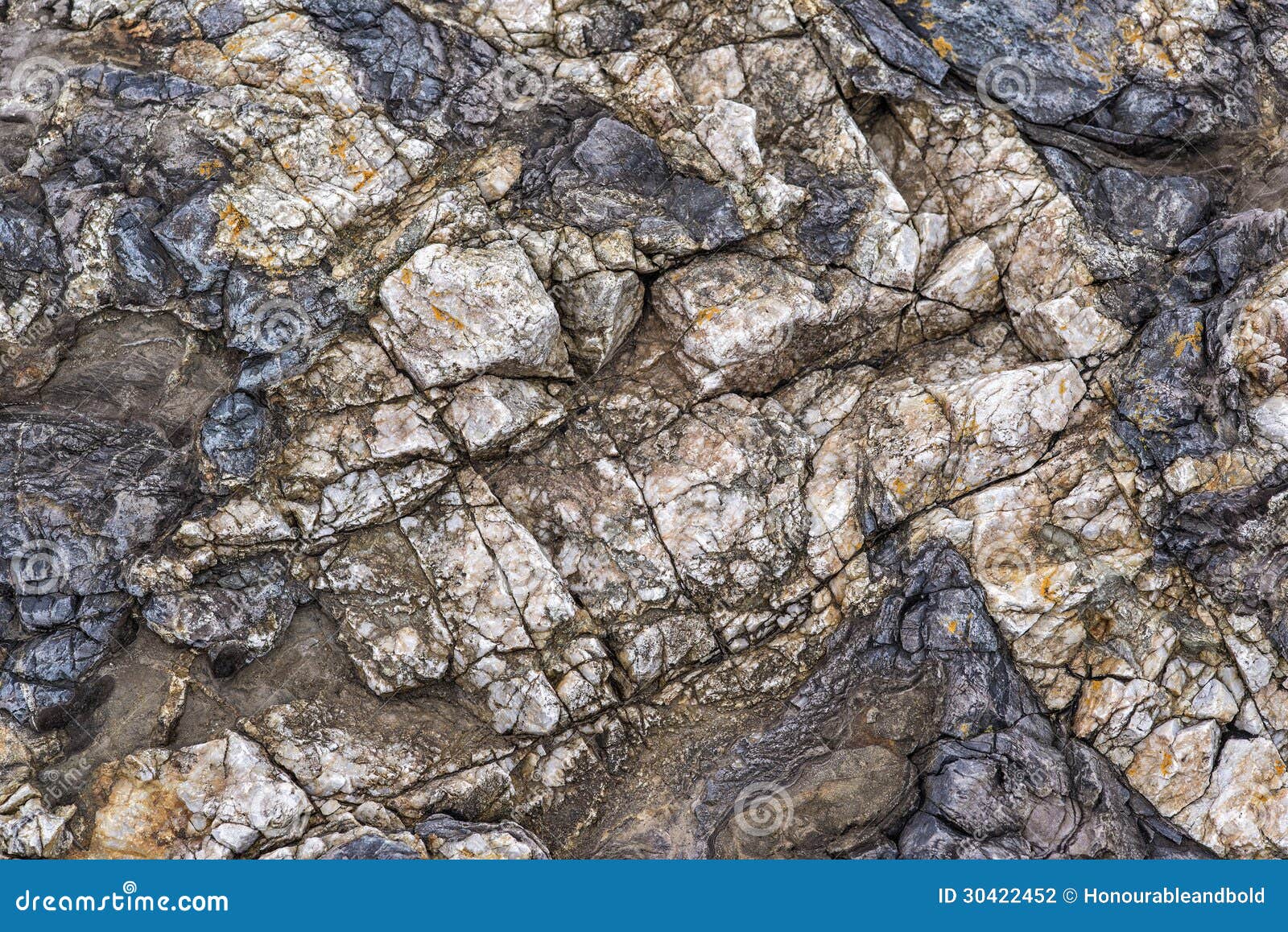 Macro Detail of Layered Multi Color Rock Stock Photo - Image of vivid ...