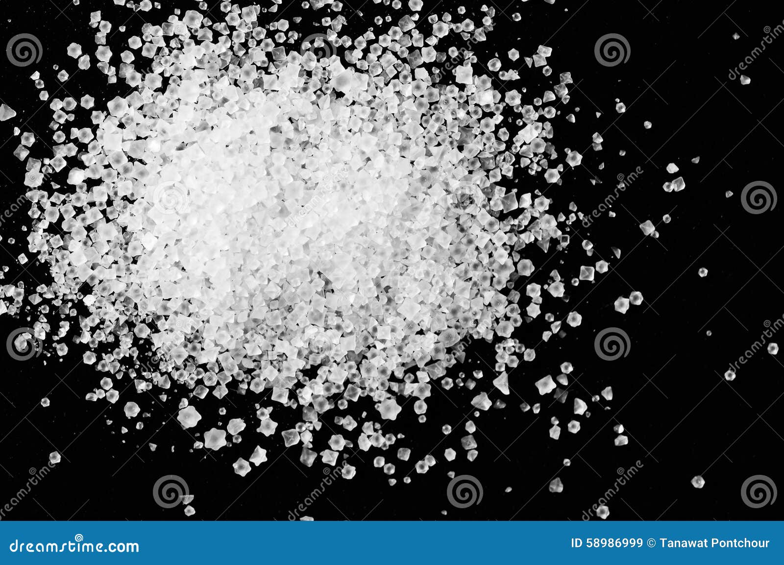 Macro detail of salt. stock image. Image of heap, closeup - 58986999