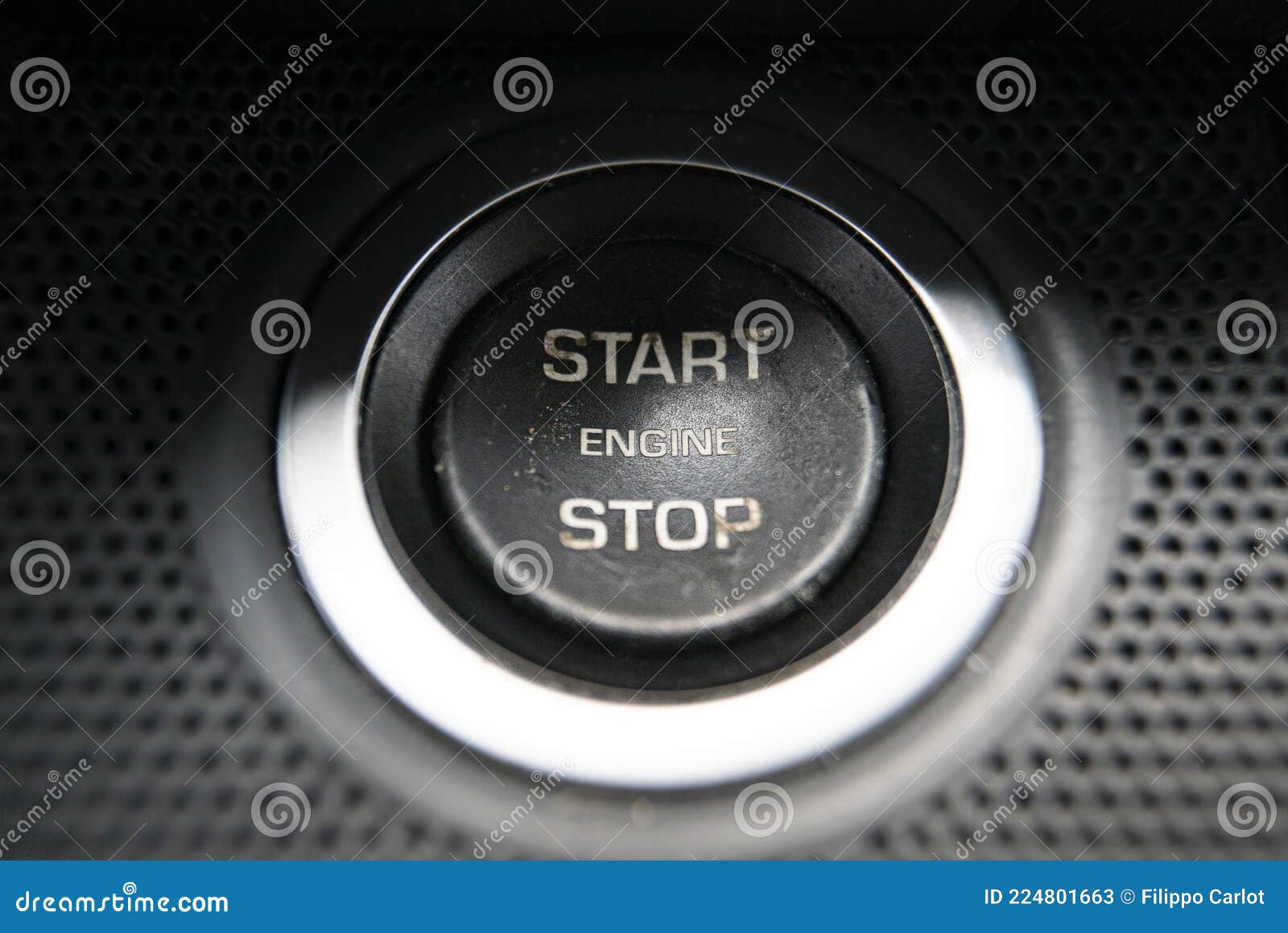 Start engine button 2 stock image. Image of equipment - 224801663