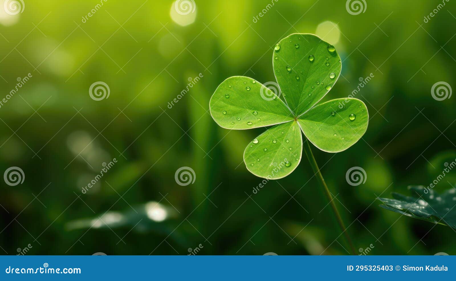 Macro Detail To Cloverleaf in the Meadow, a Shape or Pattern Resembling ...