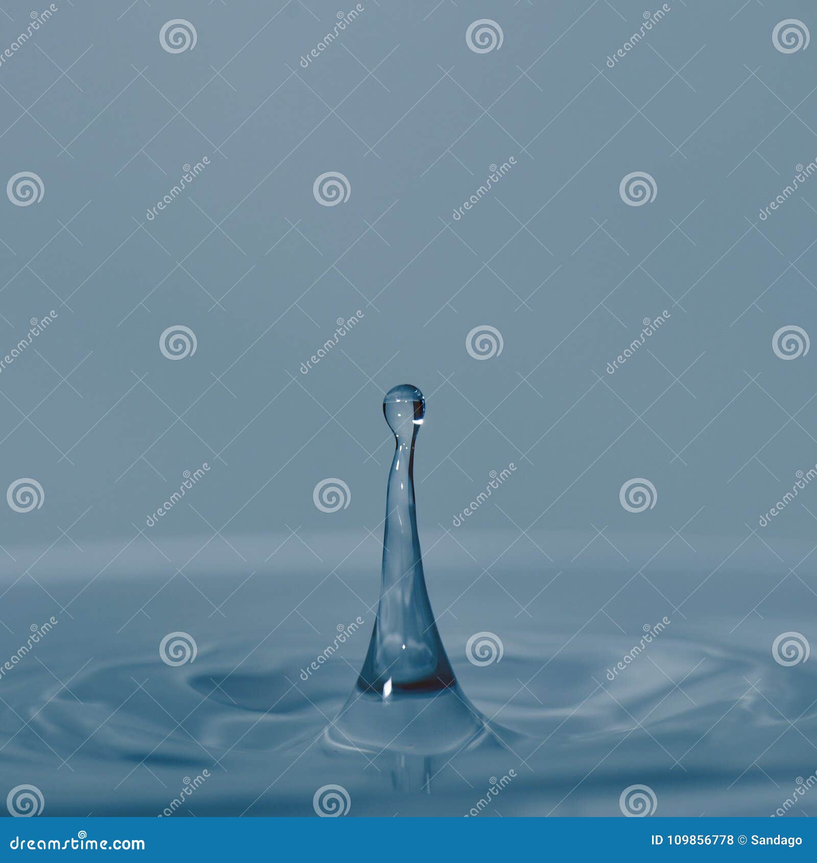 Water Drops Falling stock photo. Image of liquid, drops - 109856778