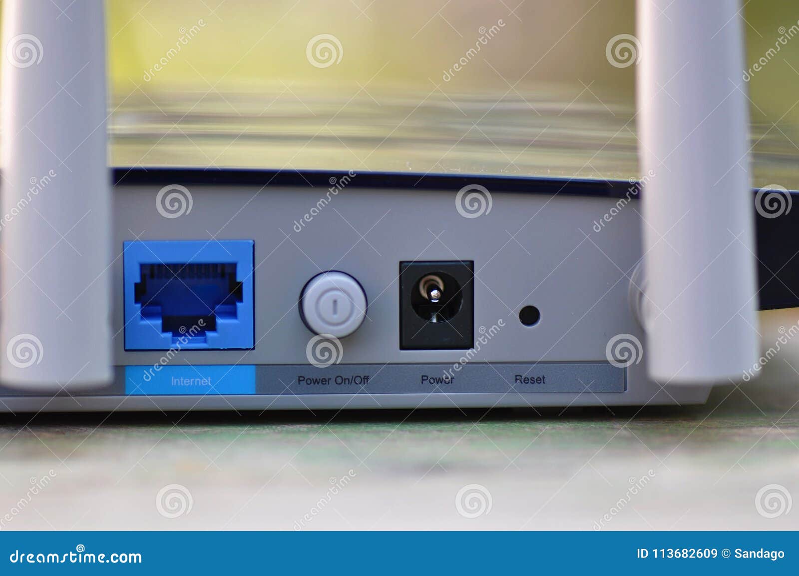 Router stock image. Image of cord, macro, cables, cable - 113682609