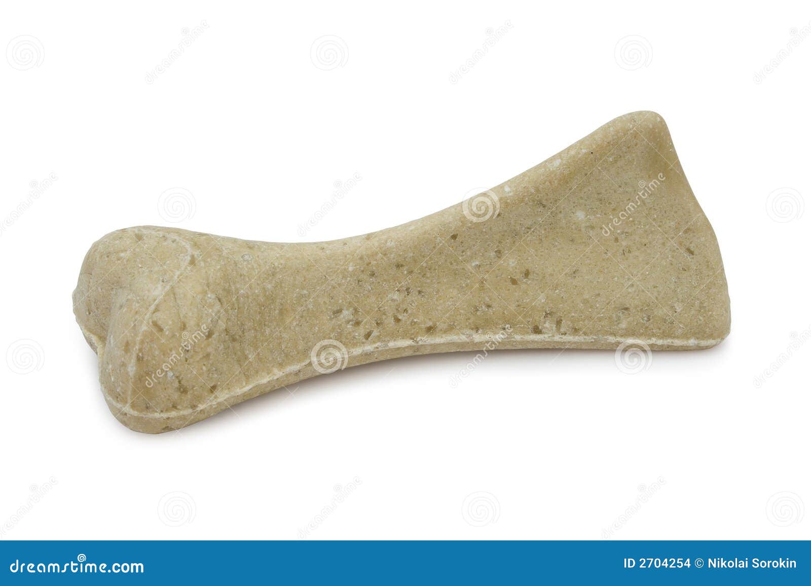 Macro di un osso di cane fotografia stock. Immagine di sfondo - 2704254