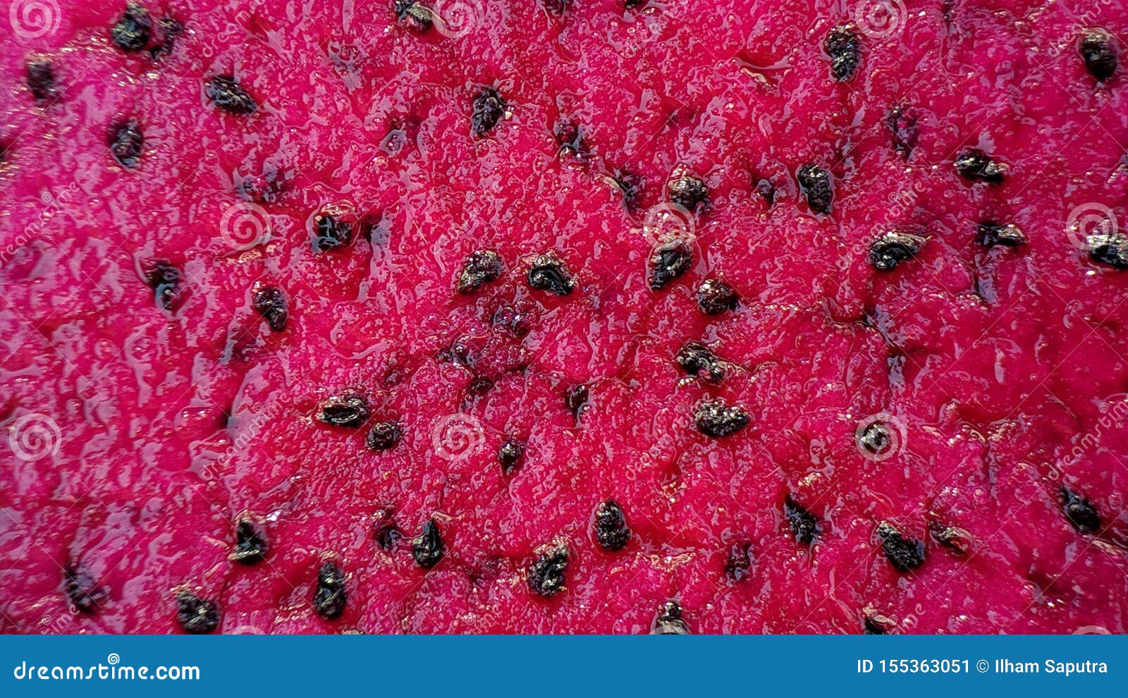 Macro of Dragon Fruit Slices Texture, Use for Nature Background Stock ...