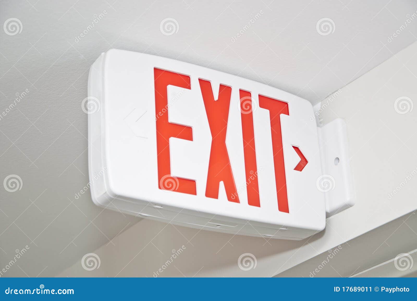 Macro Exit sign stock image. Image of leave, emergency - 17689011