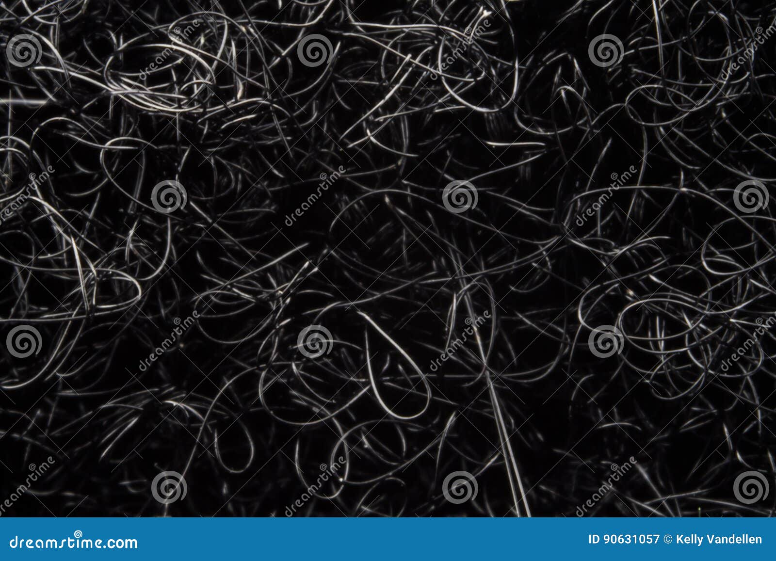 Macro of Fabric Loops in a Hook and Loop Connection Stock Image - Image ...