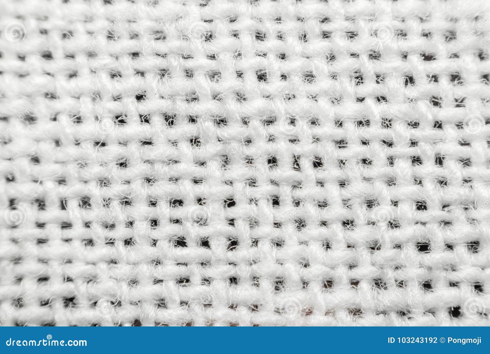 Macro of Fabric Weave Texture Surface Stock Photo - Image of closeup ...