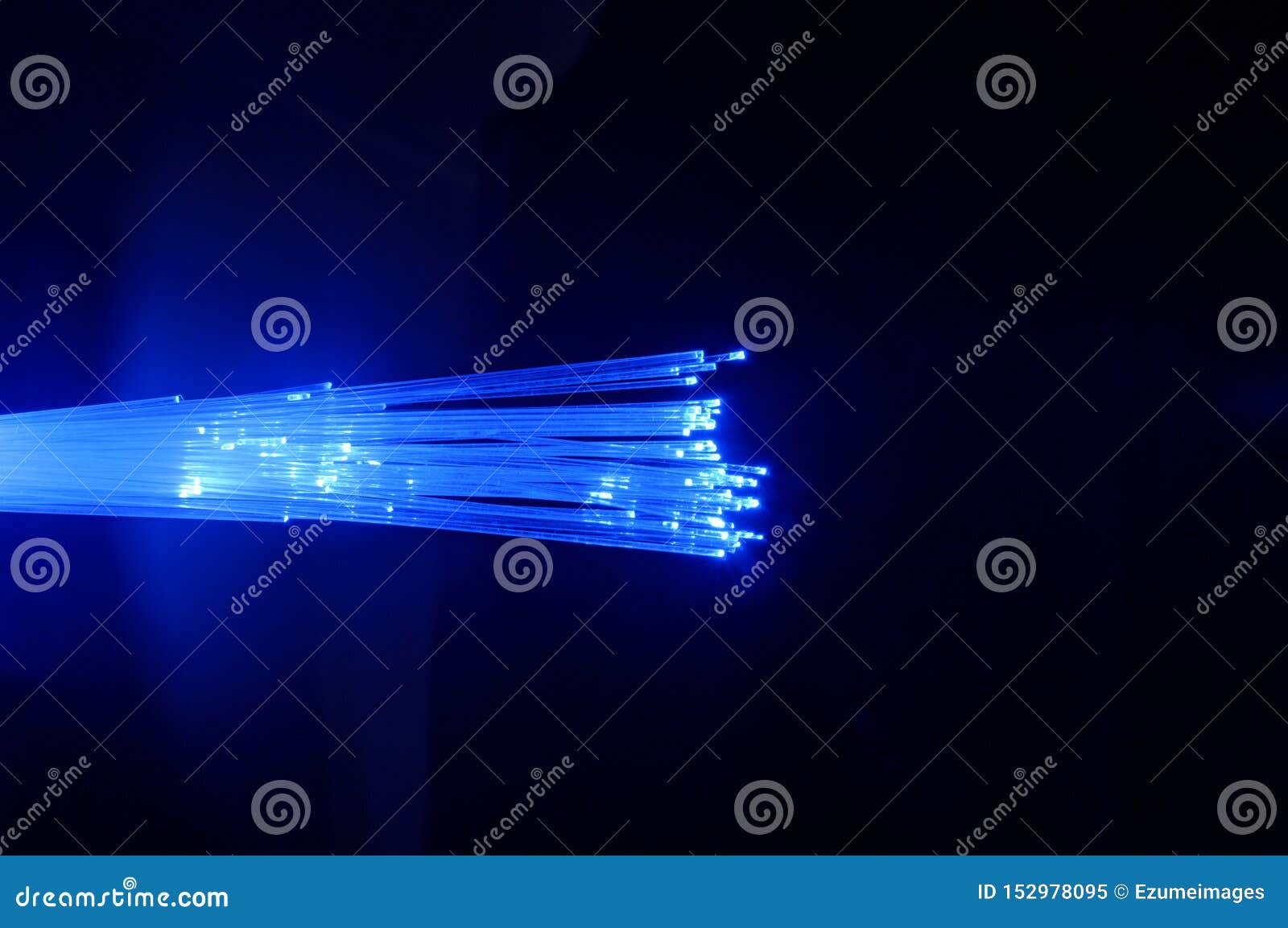 Macro Fiber Optic Cable stock image. Image of network - 152978095
