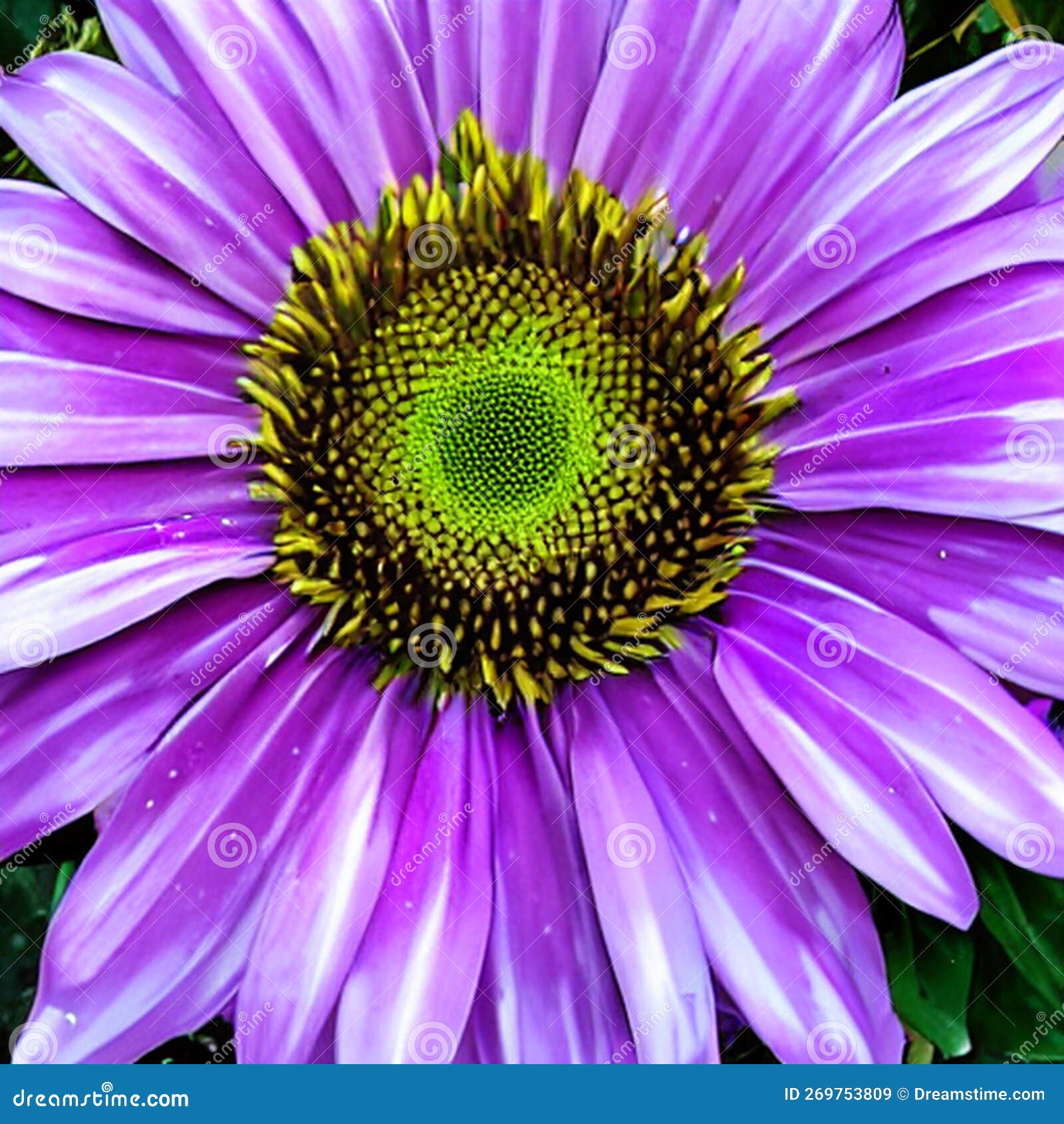 Macro Flower Purple Gerbera Ai Generated, Generative AI, CGI Graphics ...