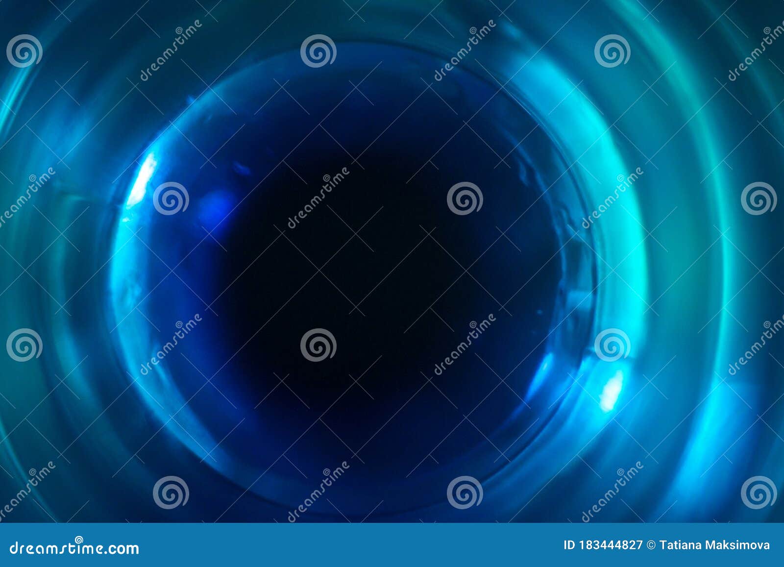 Macro Fluid, Abstract Blue Background As Eye Stock Image - Image of ...