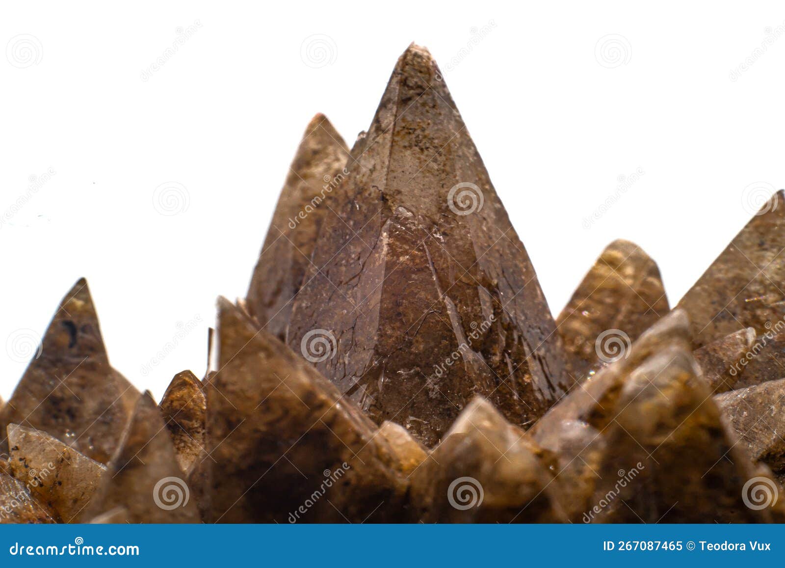 Natural Brown Sharp Spiked Calcite, Calcite Stone, Natural Sharp and ...