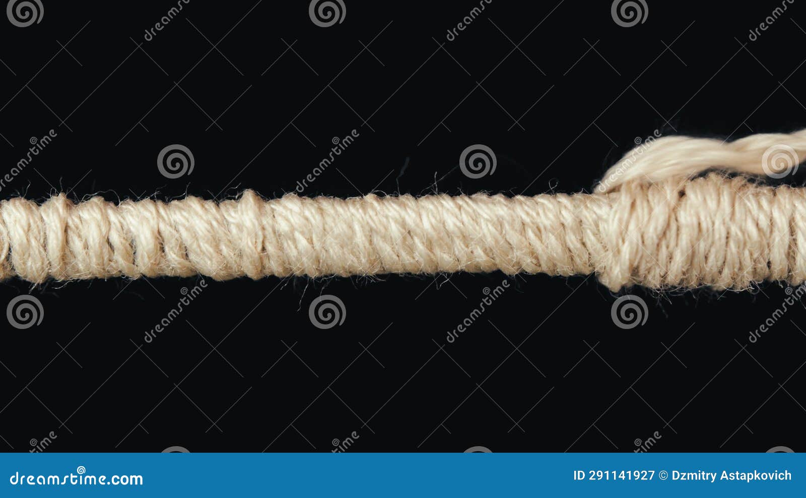 Macro Footage of Thick Thread Winding Onto Metal Wire Stock Video ...