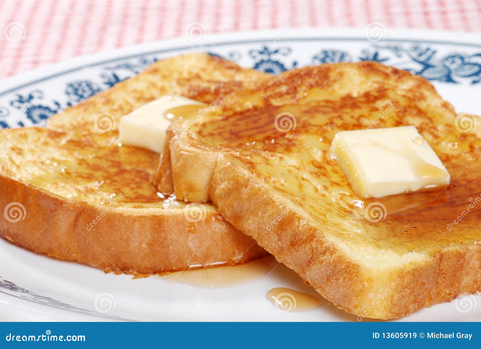 Macro French Toast and Syrup Stock Image - Image of piece, closeup ...