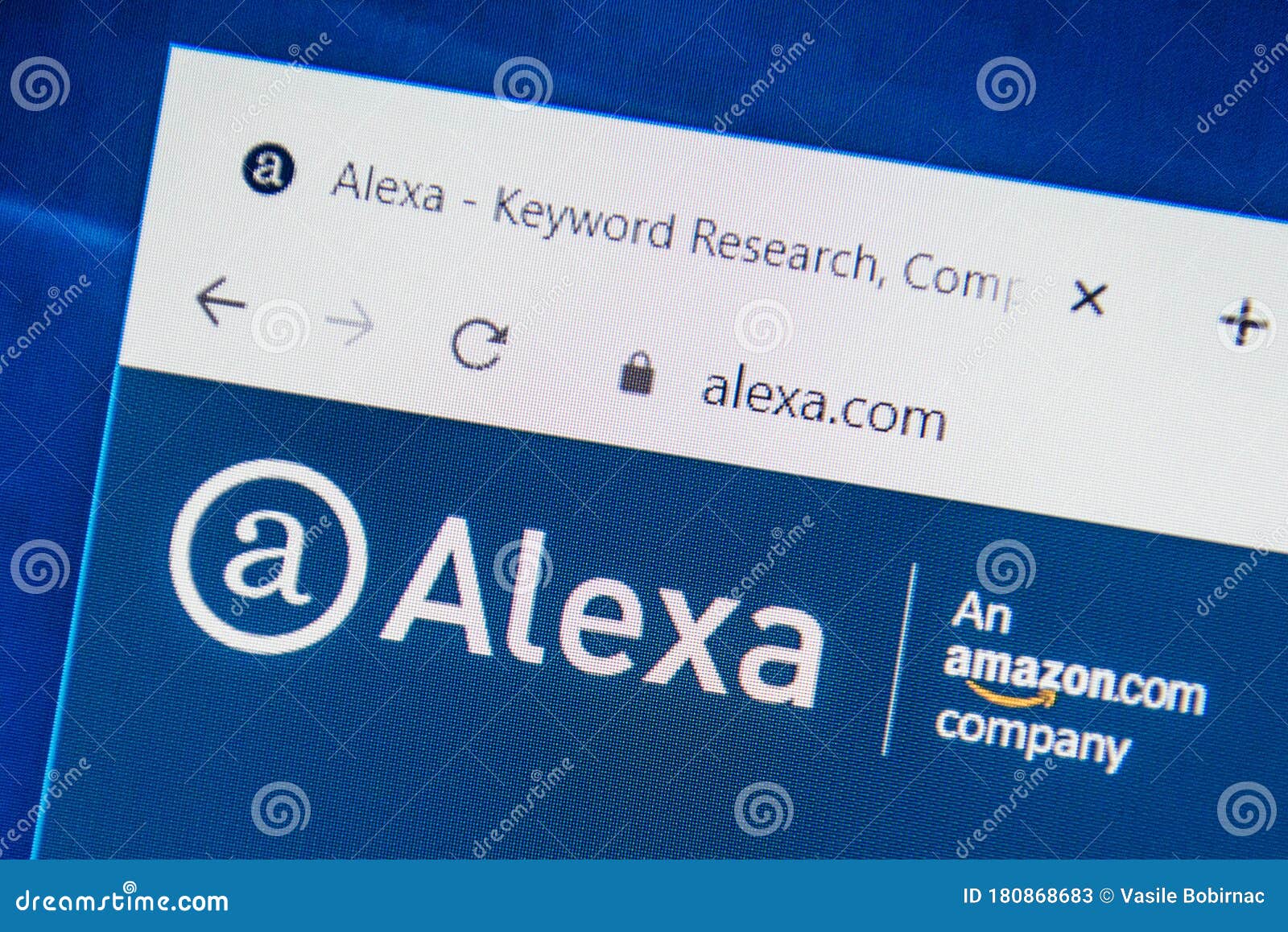 Alexa.com Web Site. Selective Focus. Editorial Stock Photo - Image of ...