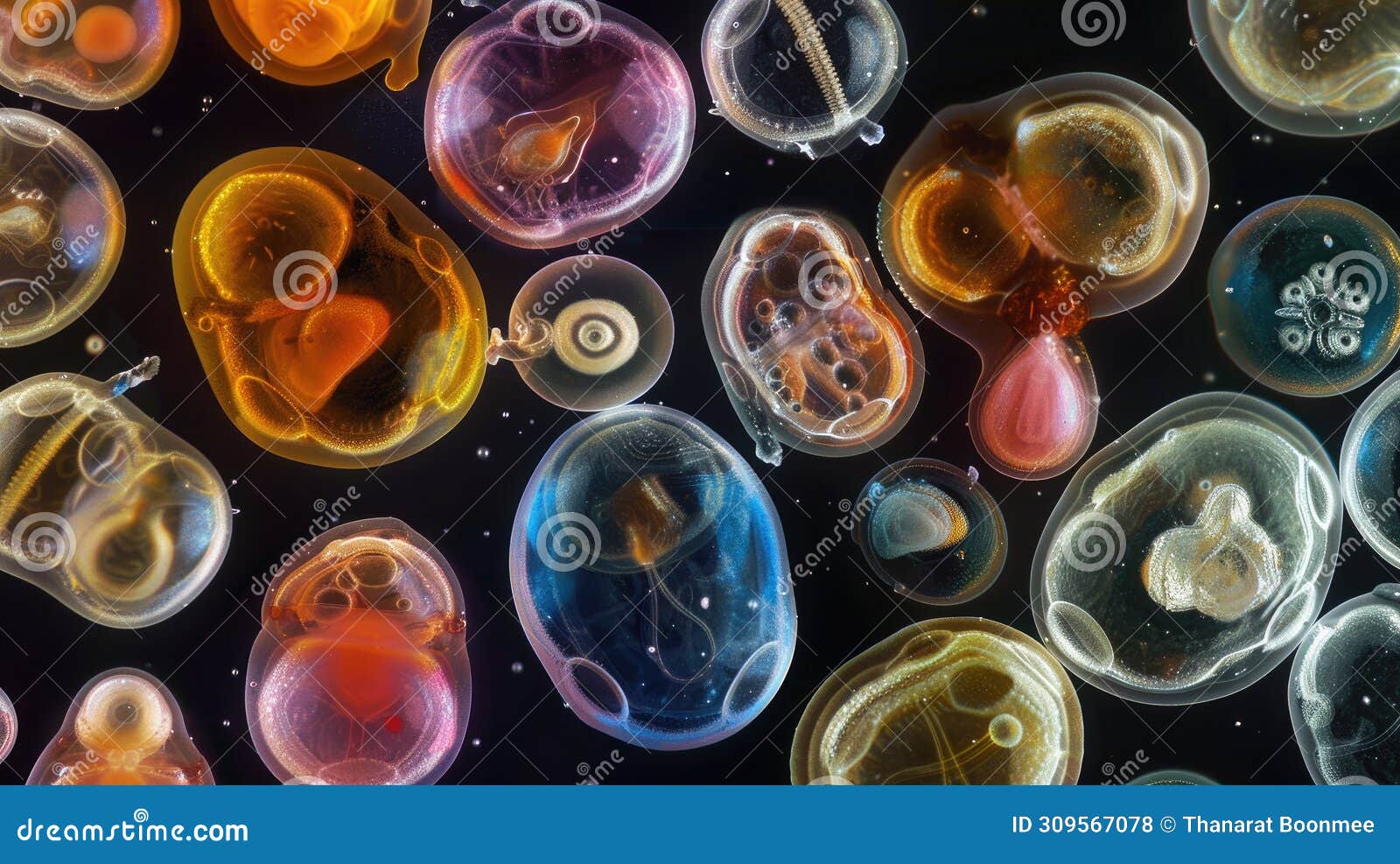 Macro Image Captures Microscopic Embryos in Diverse Stages of ...