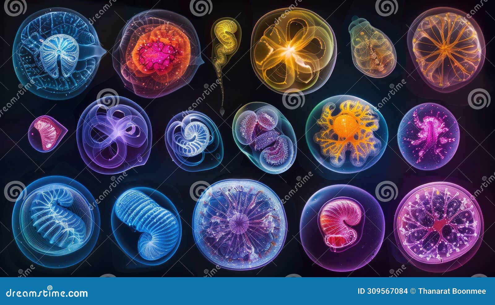 Macro Image Captures Microscopic Embryos in Diverse Stages of ...