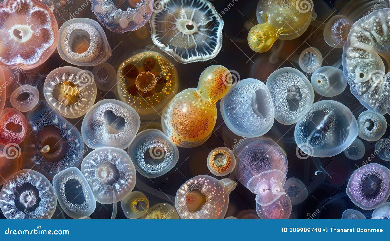 Macro Image Captures Microscopic Embryos in Diverse Stages of ...