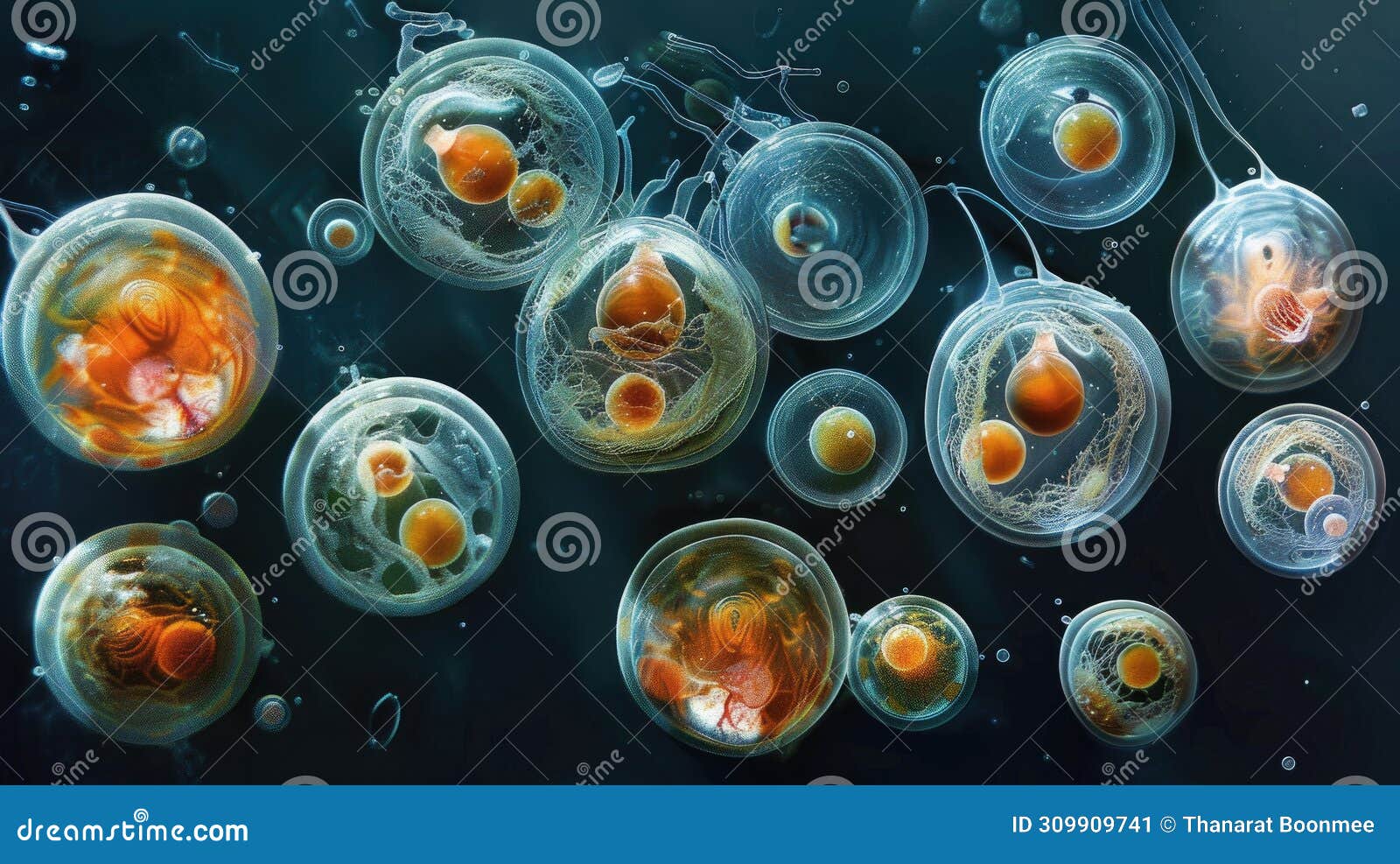 Macro Image Captures Microscopic Embryos in Diverse Stages of ...