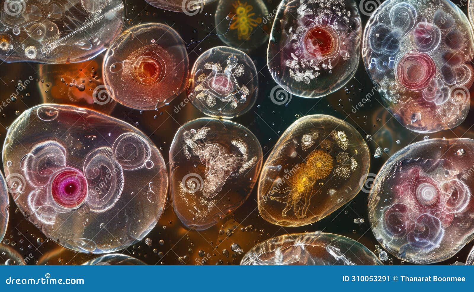 Macro Image Captures Microscopic Embryos in Diverse Stages of ...