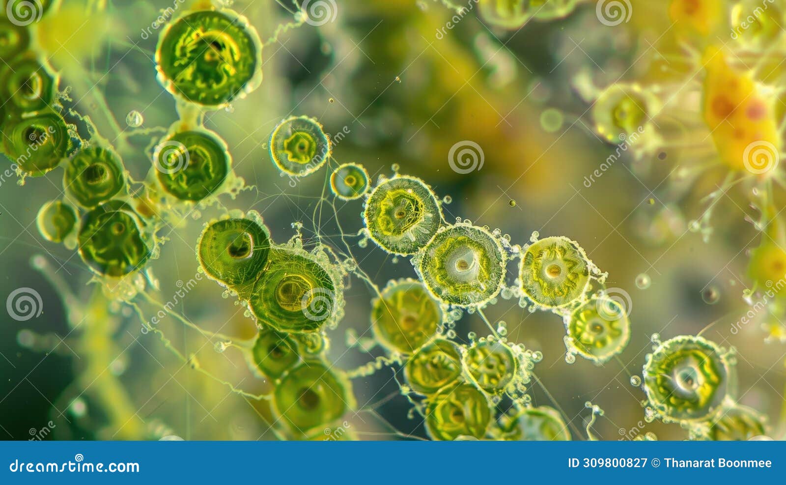 Macro Image Displays Small Bacteria with Thin Cell Walls and Linear ...