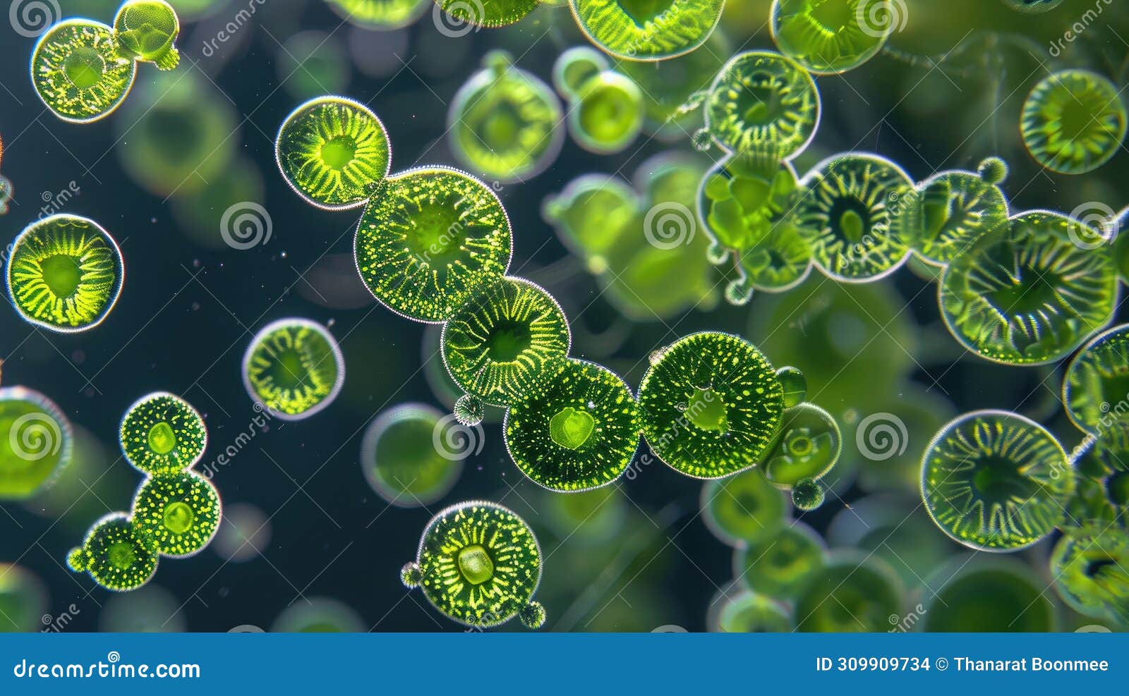 Macro Image Displays Small Bacteria with Thin Cell Walls and Linear ...