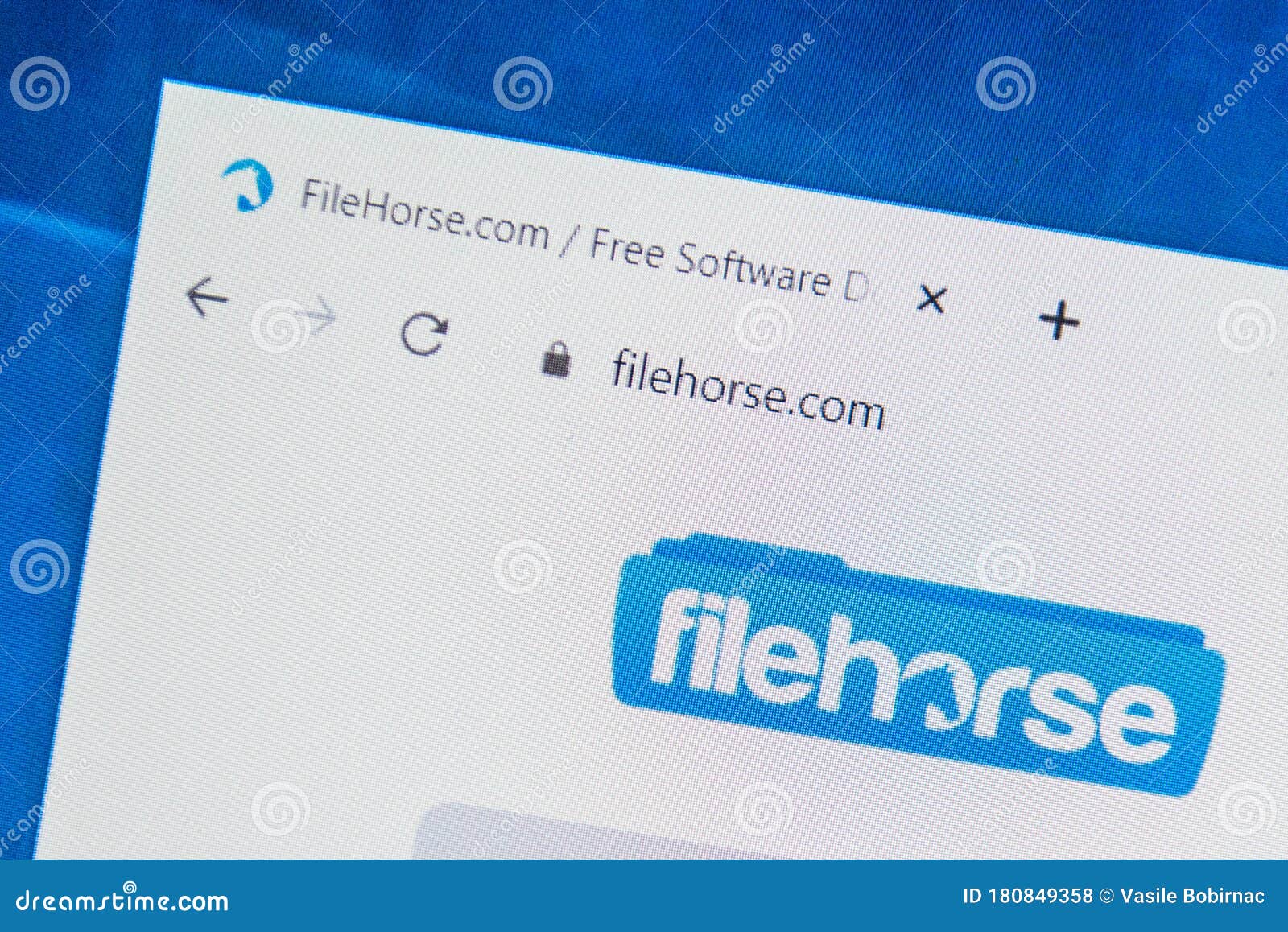 Filehorse.com Web Site. Selective Focus. Editorial Stock Photo - Image of website, connectivity ...