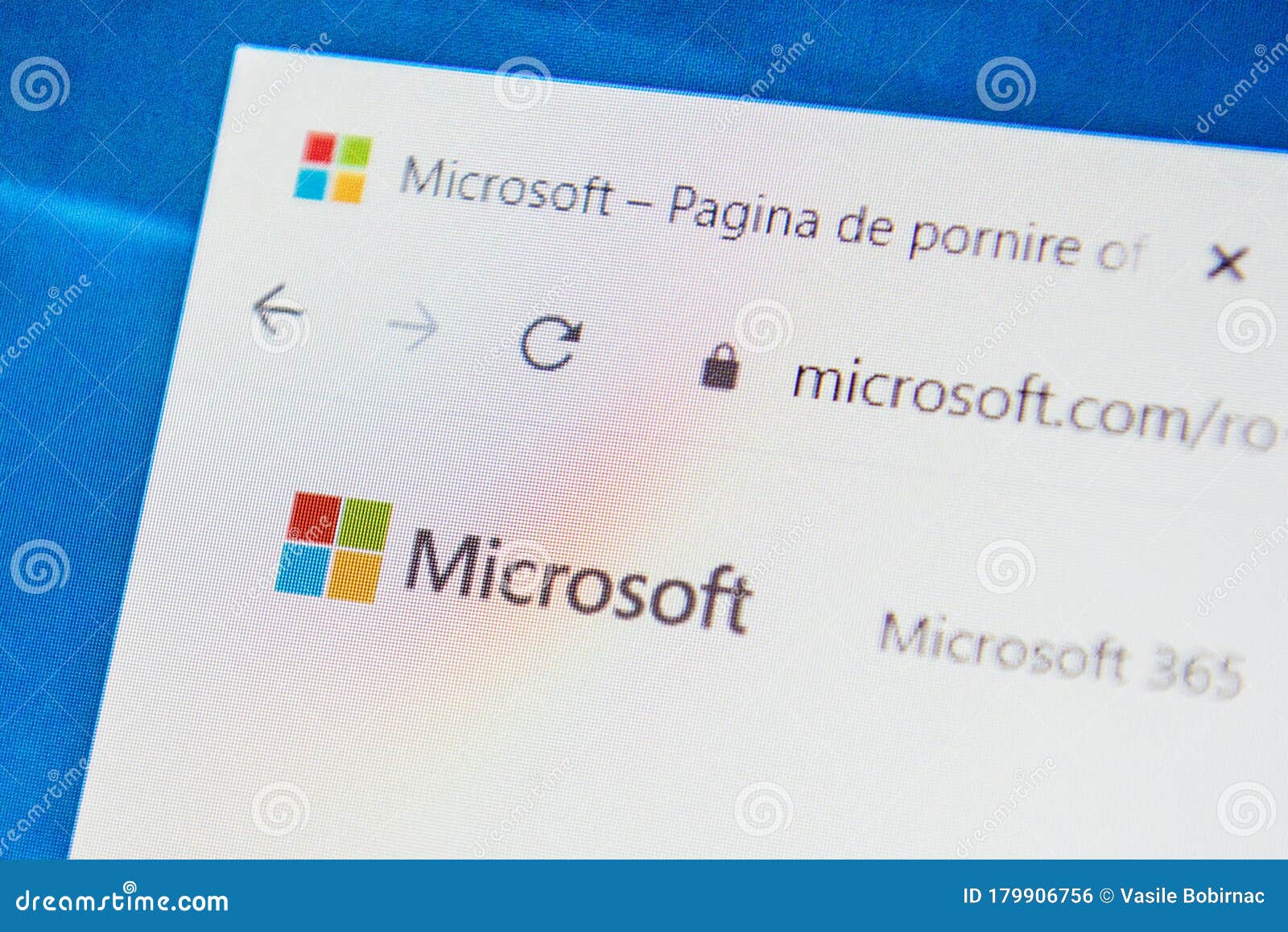 Microsoft.com Web Site. Selective Focus. Editorial Photo - Image of page, connectivity: 179906756