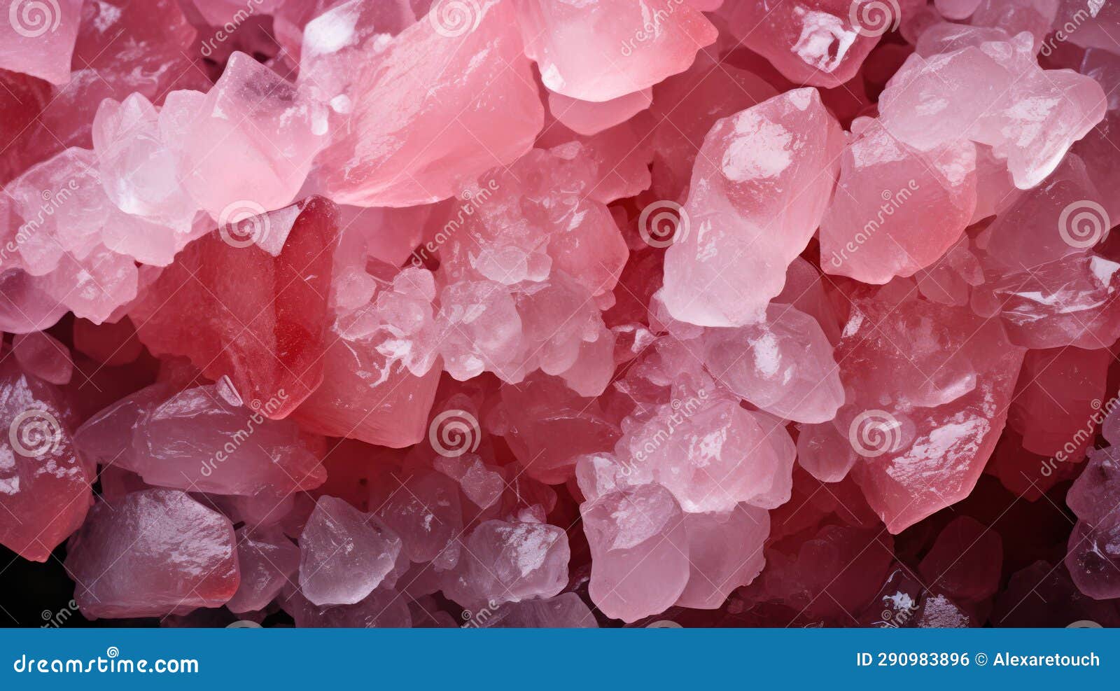 Macro Image of Pink Salt Crystals.abstract Background Stock Photo ...