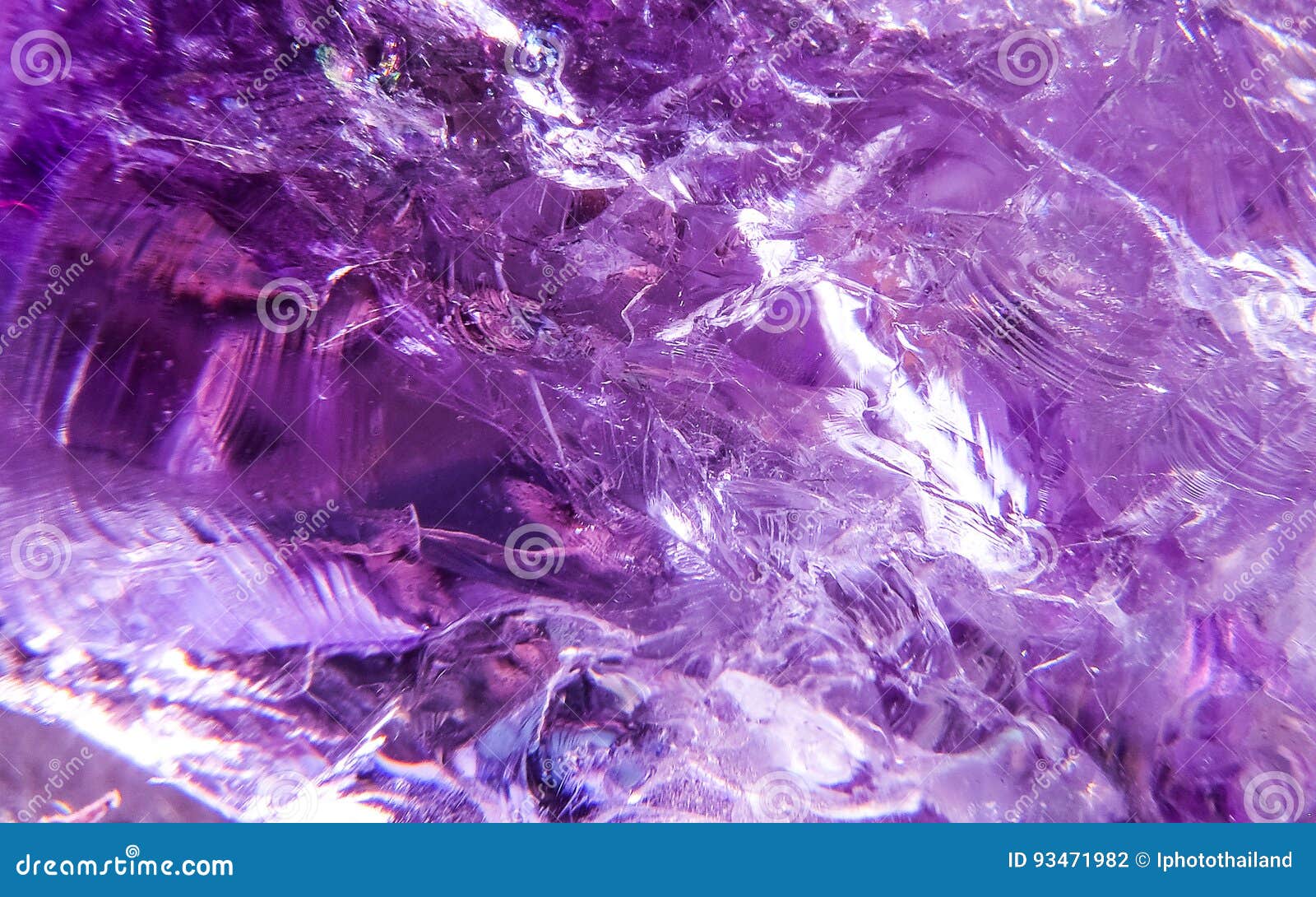 Macro Image Real Natural Violet / Pink Amethyst Cluster Texture Stock ...