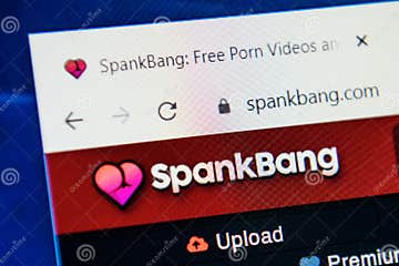 Spankbang.com Web Site. Selective Focus. Editorial Photo - Image of ...