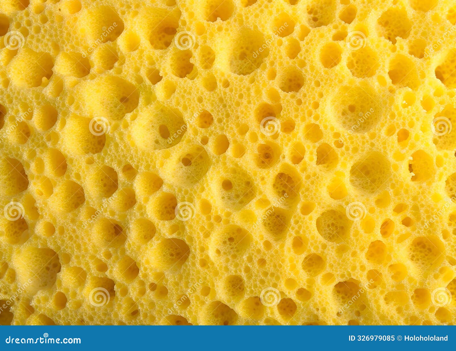 Macro Image of a Yellow Sponge Surface that Looks Soft and Clean Stock ...