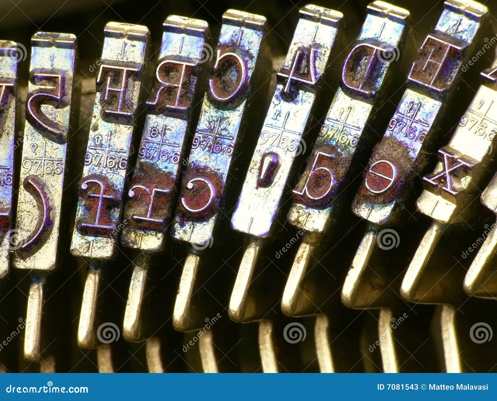 Macro letters stock image. Image of obsolet, letters, writing - 7081543