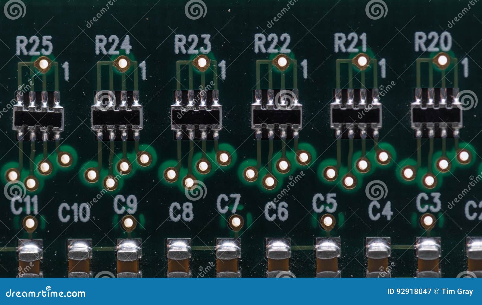 Macro memory chip view stock image. Image of tech, circuit - 92918047