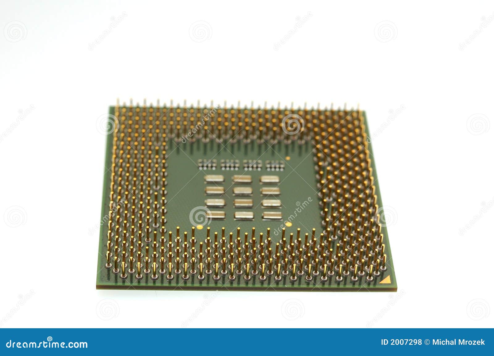 Macro Of A Microprocessor Picture. Image: 2007298