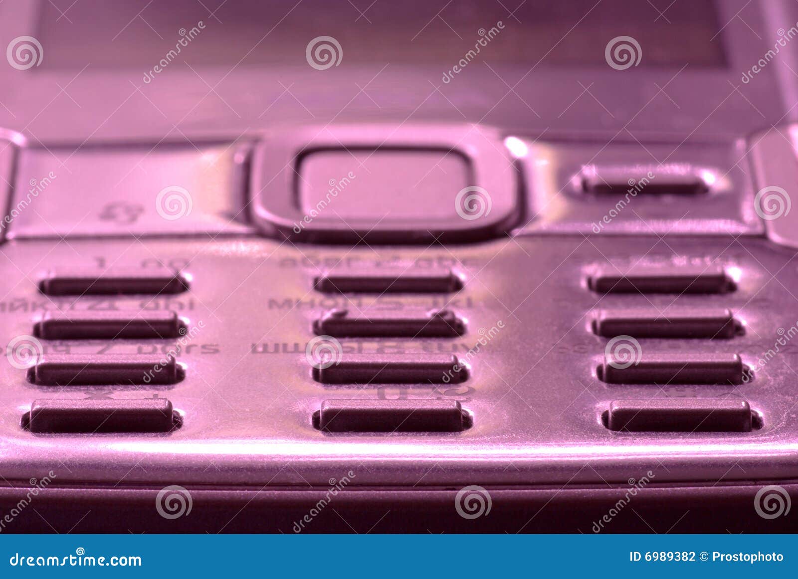 Macro of Mobile Phone Keyboard Button Stock Photo - Image of keyboard ...