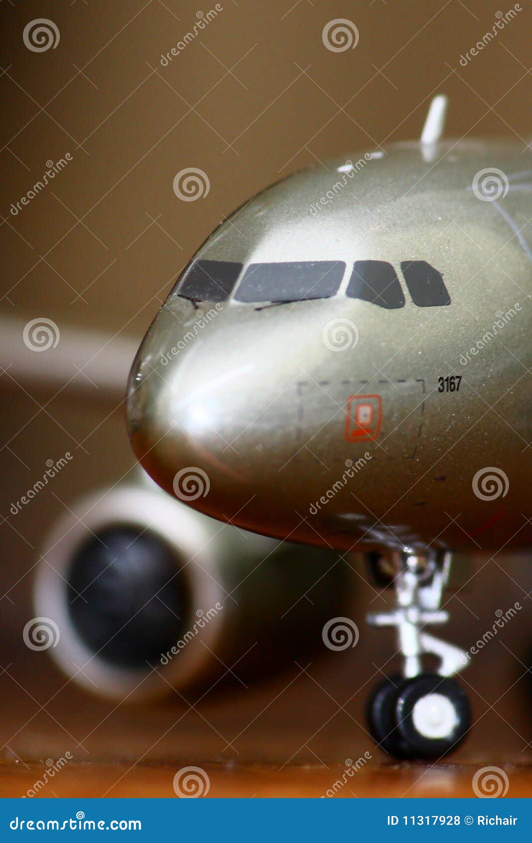 Model Airplane On White Paper Background Opens A World Map Stock ...