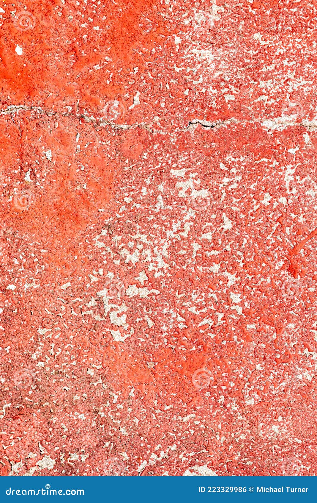 Macro of Old Textured and Faded Red Paint Work Stock Photo - Image of ...