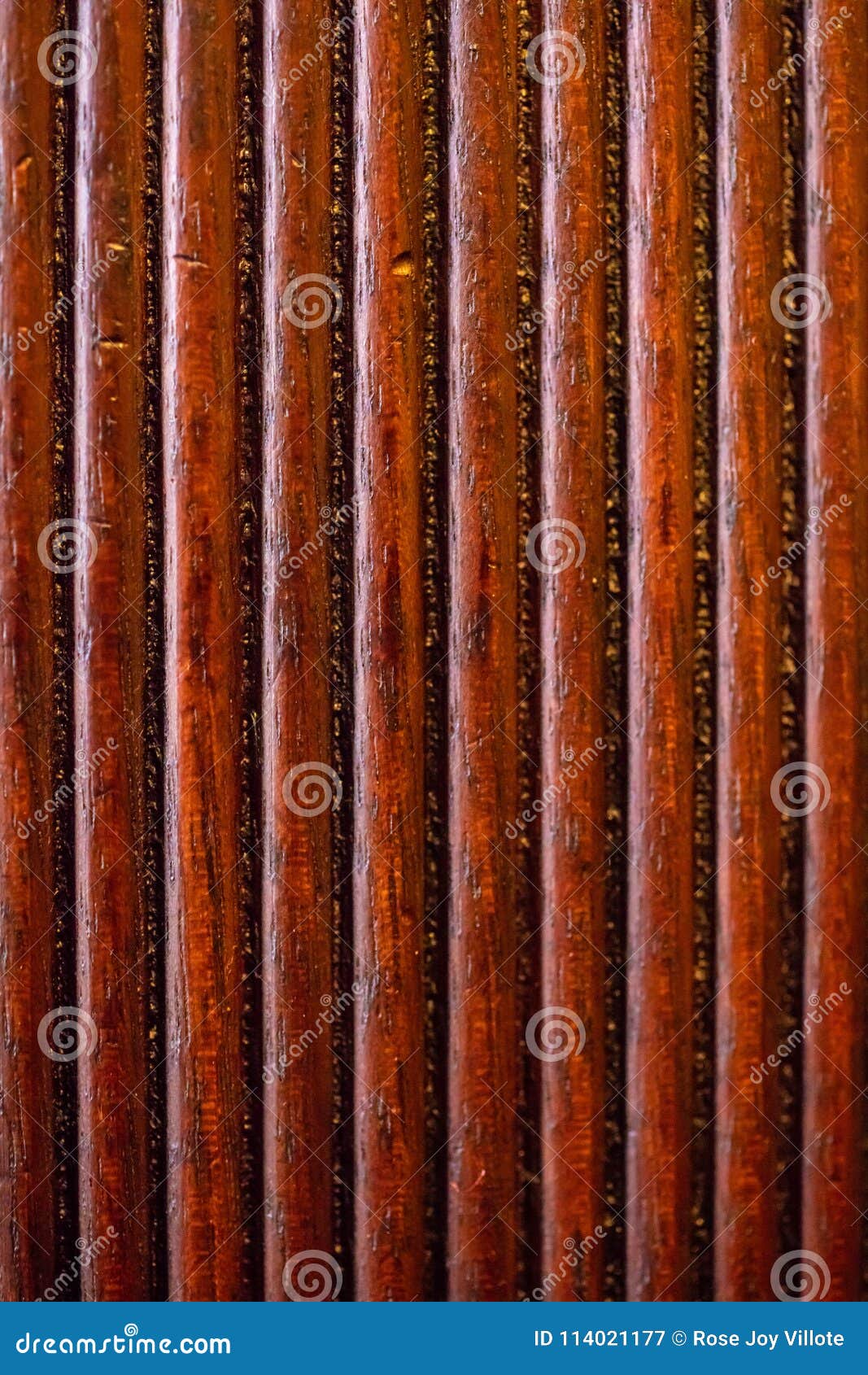 Macro of Painted Old Rustic Vertical Wood Pattern for Background Stock ...