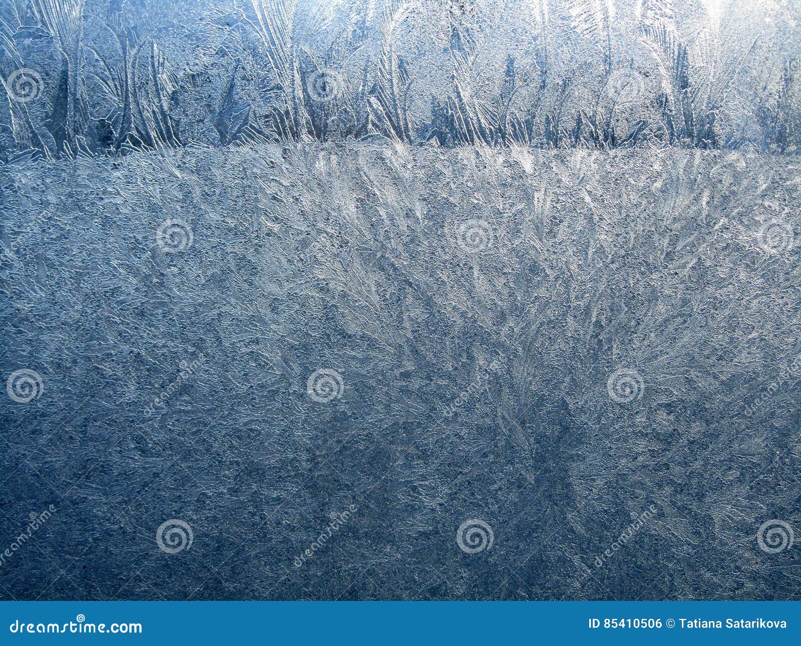 Macro Patterns of Frost on the Window Glass Stock Photo - Image of ...