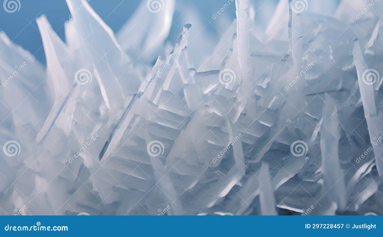 A Macro Perspective of Ice Crystals Forming on the Stock Video - Video ...