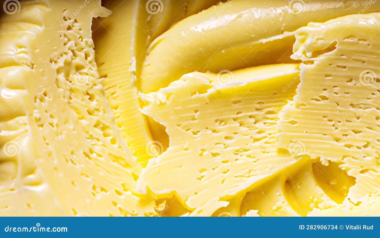 Macro Photo of Butter Texture Stock Photo - Image of shadow, background ...